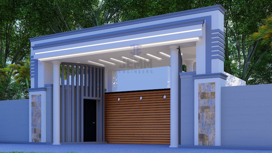 DESIGN OF A MODERN GATE STRUCTURE – JEMM ENGINEERS LTD